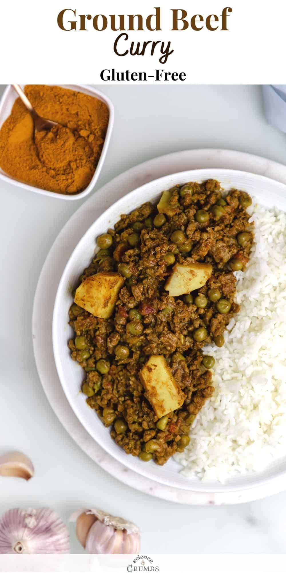 Ground Beef Curry (Keema Matar) - Science & Crumbs