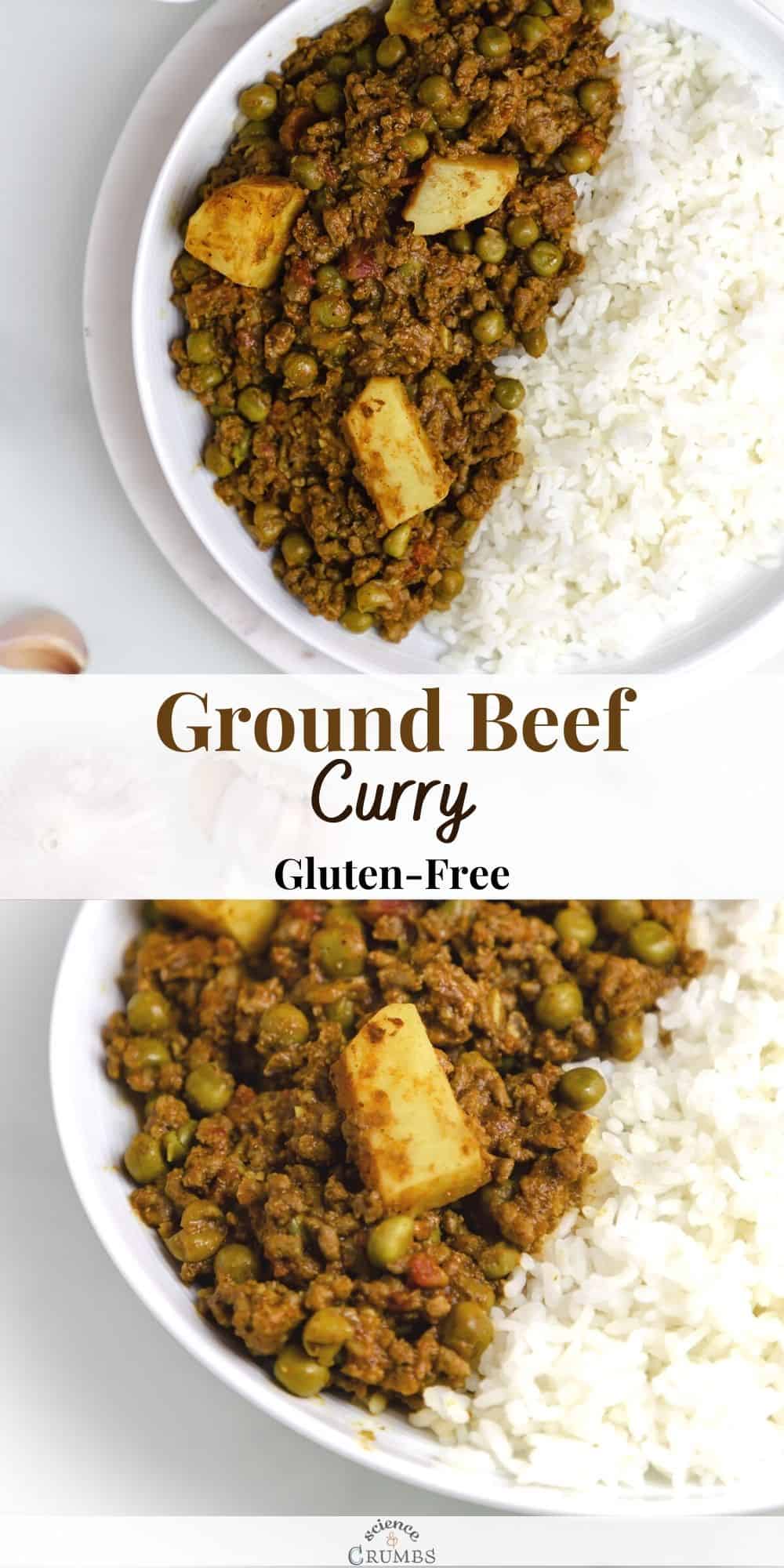 Ground Beef Curry (Keema Matar) - Science & Crumbs